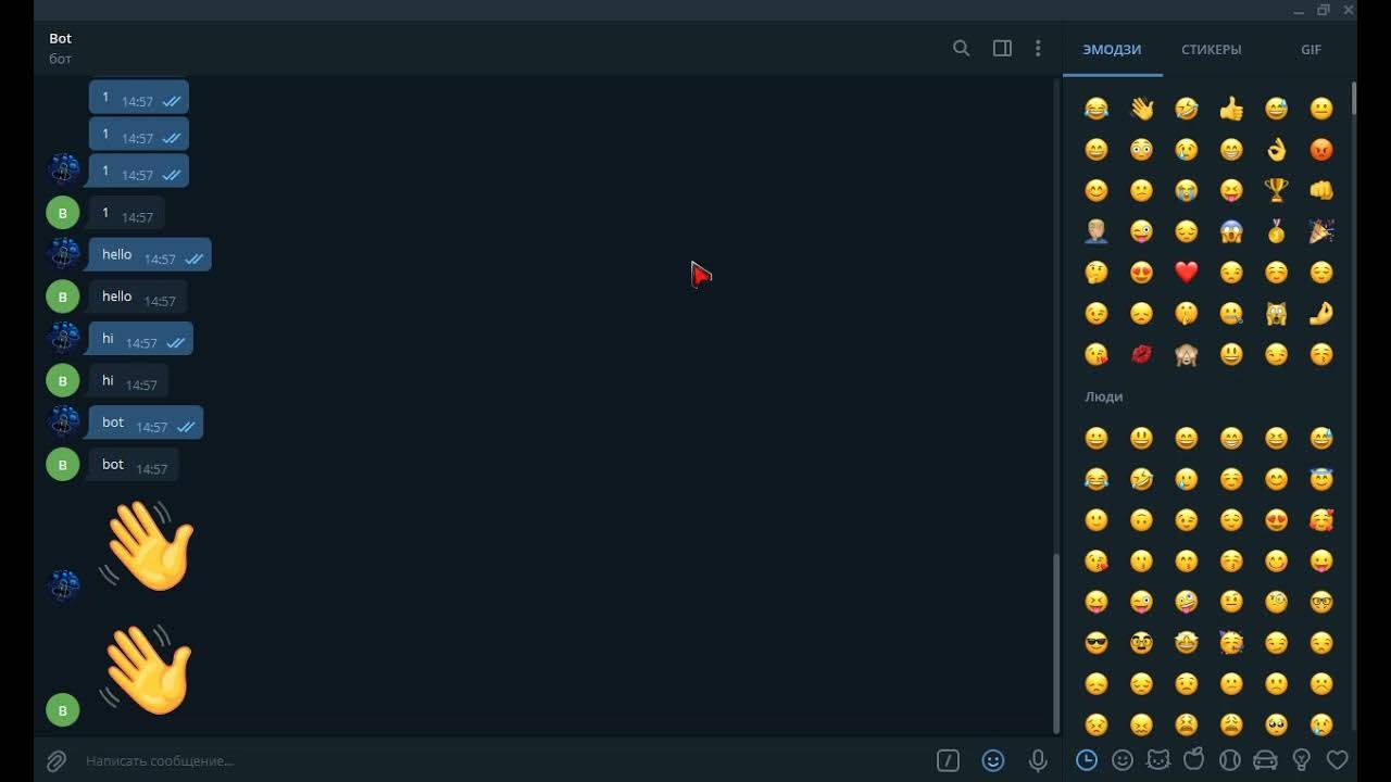 Telegram echobot in Python - YouTube