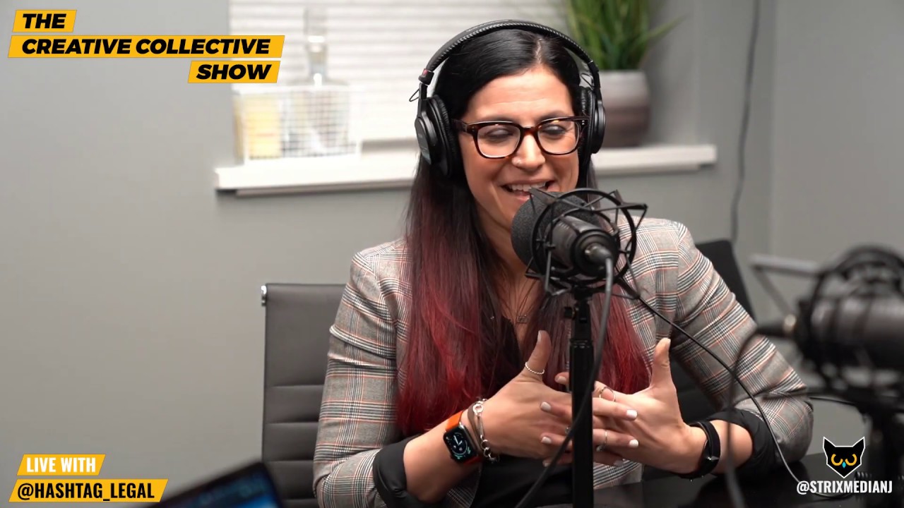 The Creative Collective Show | Jamie Lieberman - Hashtag Legal - YouTube
