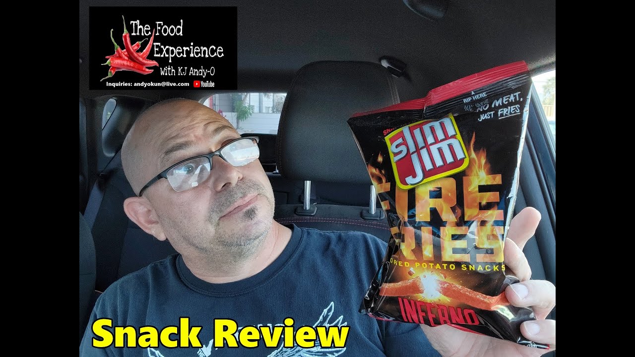 Slim Jim Fire Fries Review - Are They Really HOT?? - YouTube