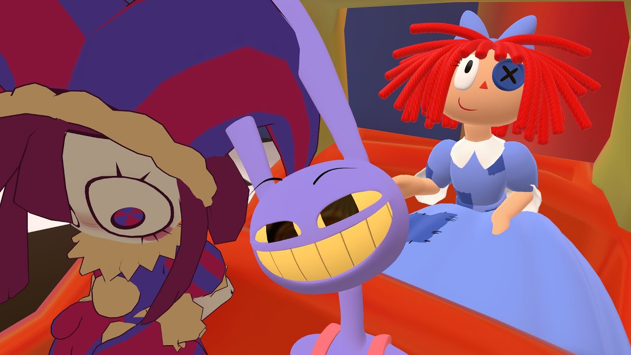 POMNI, JAX, AND RAGATHA TRY TO DRIVE CARS! || Amazing Digital Circus in ...