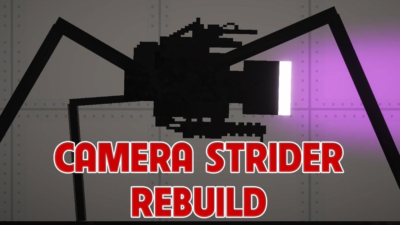 Camera Strider Rebuild in Melon Playground 17.0 | Melon Sandbox - YouTube