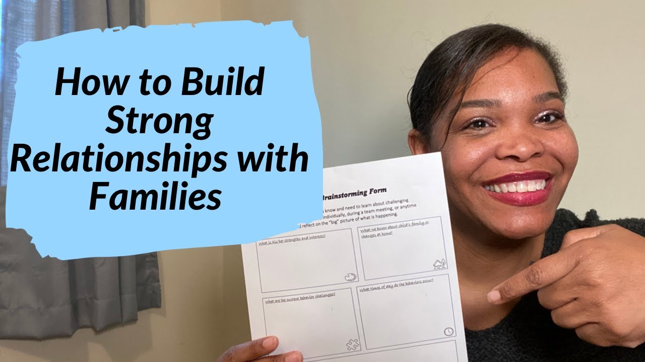 How to Build Strong Family Partnership in Preschool - YouTube
