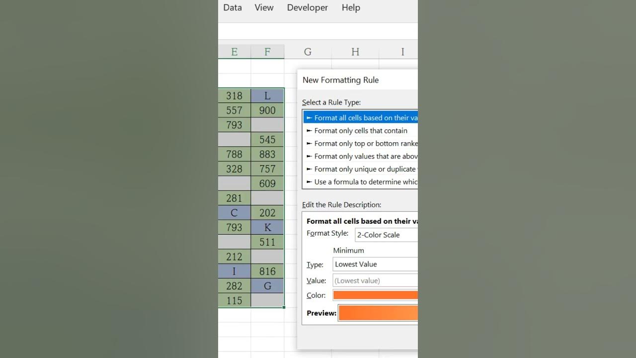 Mewarnai Cell Kosong dengan Conditional Formatting di Excel #Shorts - YouTube