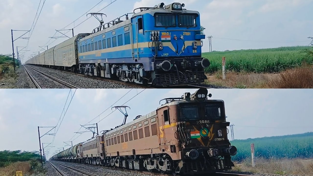 WAG 5 & WAG 7 High power locomotives of Indian railways | kgrailworld ...