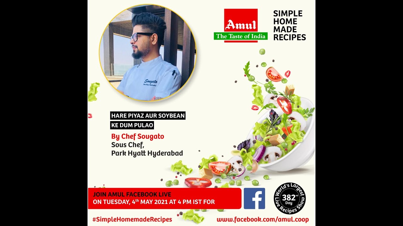 Chef Sougato, Episode 2359: #SimpleHomemadeRecipes Facebook Live - YouTube