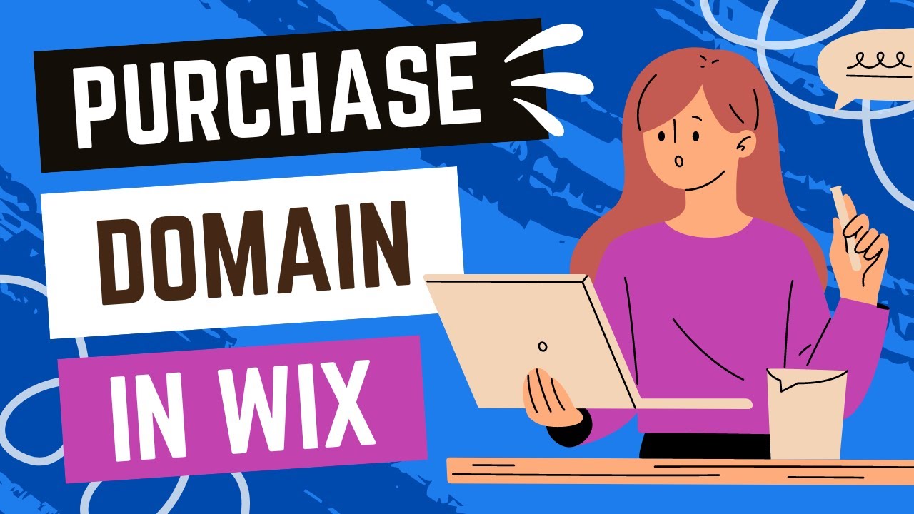How To Purchase a Domain Name From Wix - YouTube