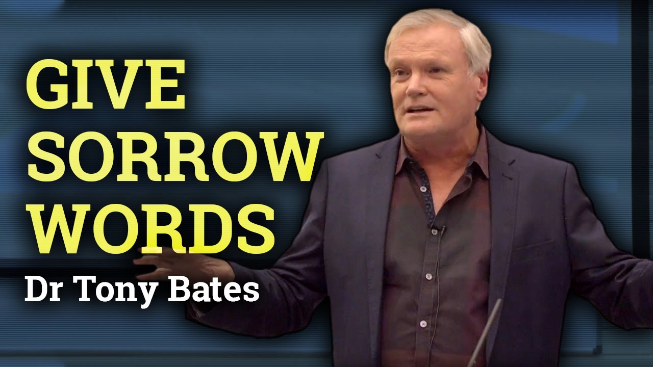 How expressing our distress helps resolve trauma | Dr Tony Bates ...