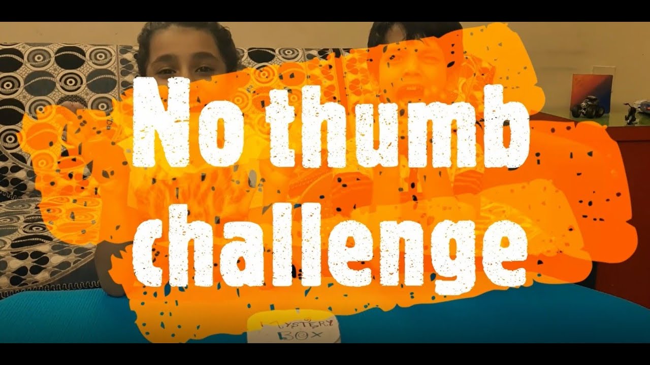 No Thumbs Challenge😲😀|Funblings👧👦 - YouTube