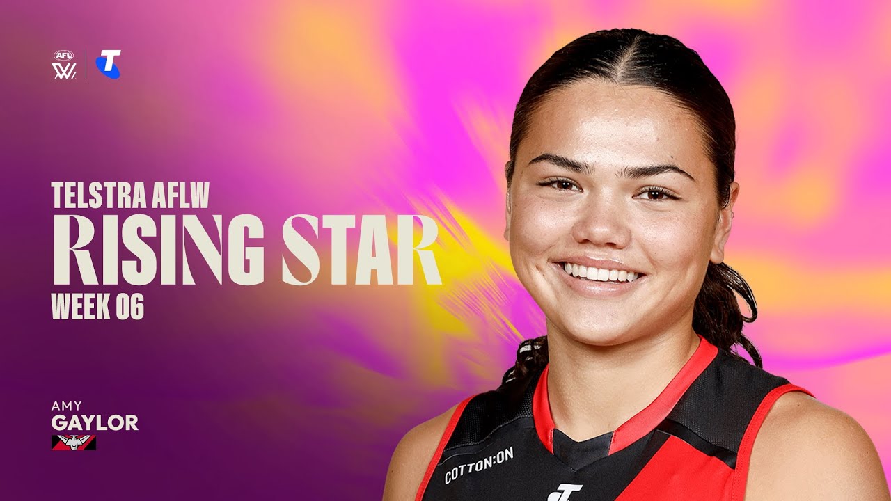 2024 Telstra AFLW Rising Star | Week Six | Amy Gaylor - YouTube