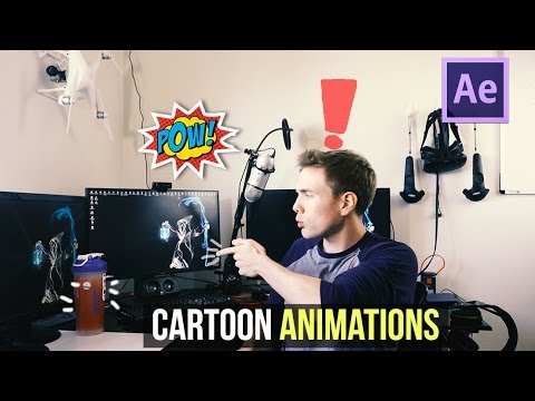 Cartoon Animation Tutorial EASY! - After Effects - YouTube