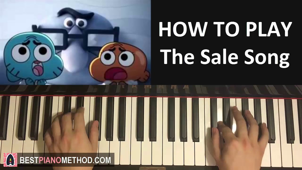 HOW TO PLAY - The Amazing World Of Gumball - The Sale Song - Never ...