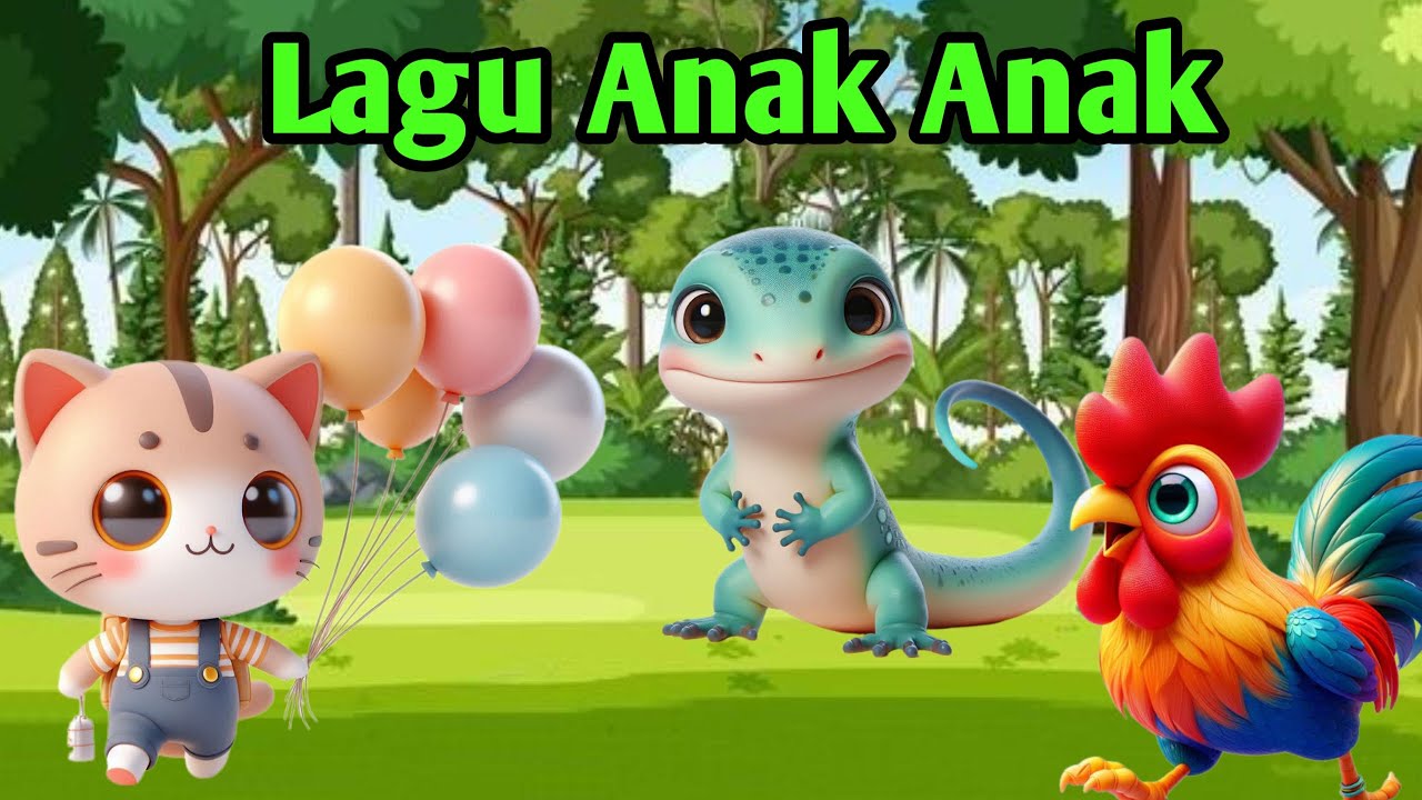 Lagu Anak / Cicak - Cicak di Dinding /Potong Bebek Angsa/ Lagu Anak ...