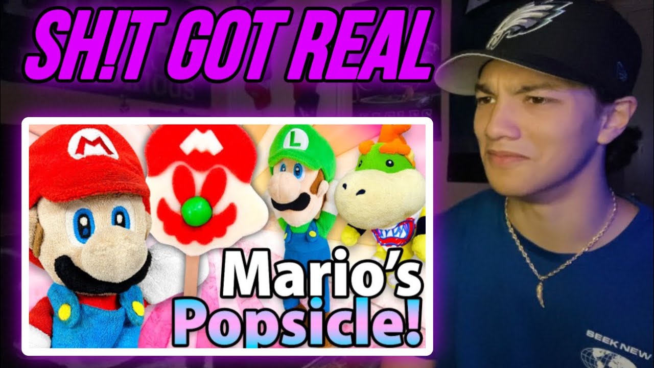 Crazy Mario Bros: Mario’s Popsicle! (Reaction) - YouTube