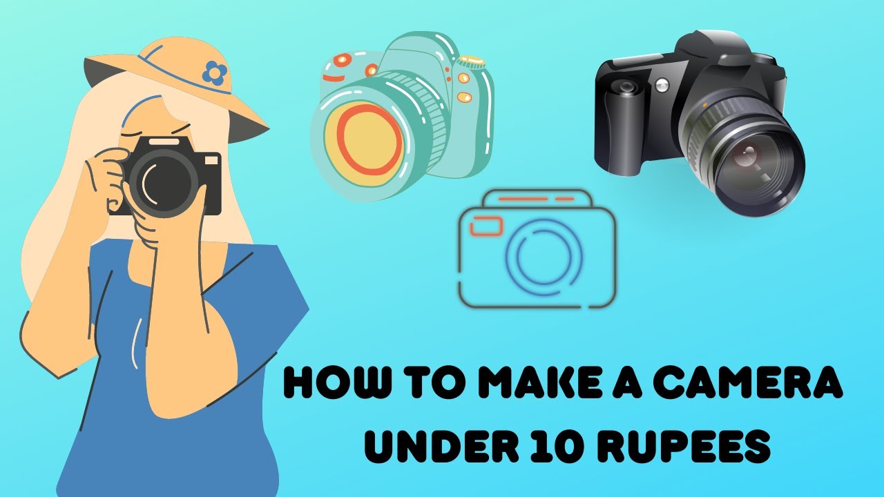 How to make paper camera at home | camera model | Creativity Monster ...