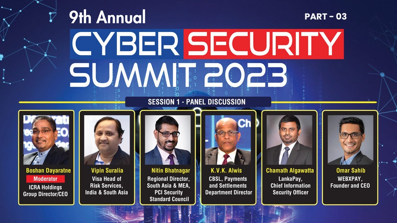 Cyber Security Summit 2023 - Session 1 - Panel Discussion - YouTube