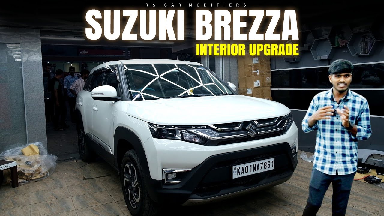 BREZZA INTERIOR CONCEPT | RS CAR MODIFIERS - YouTube