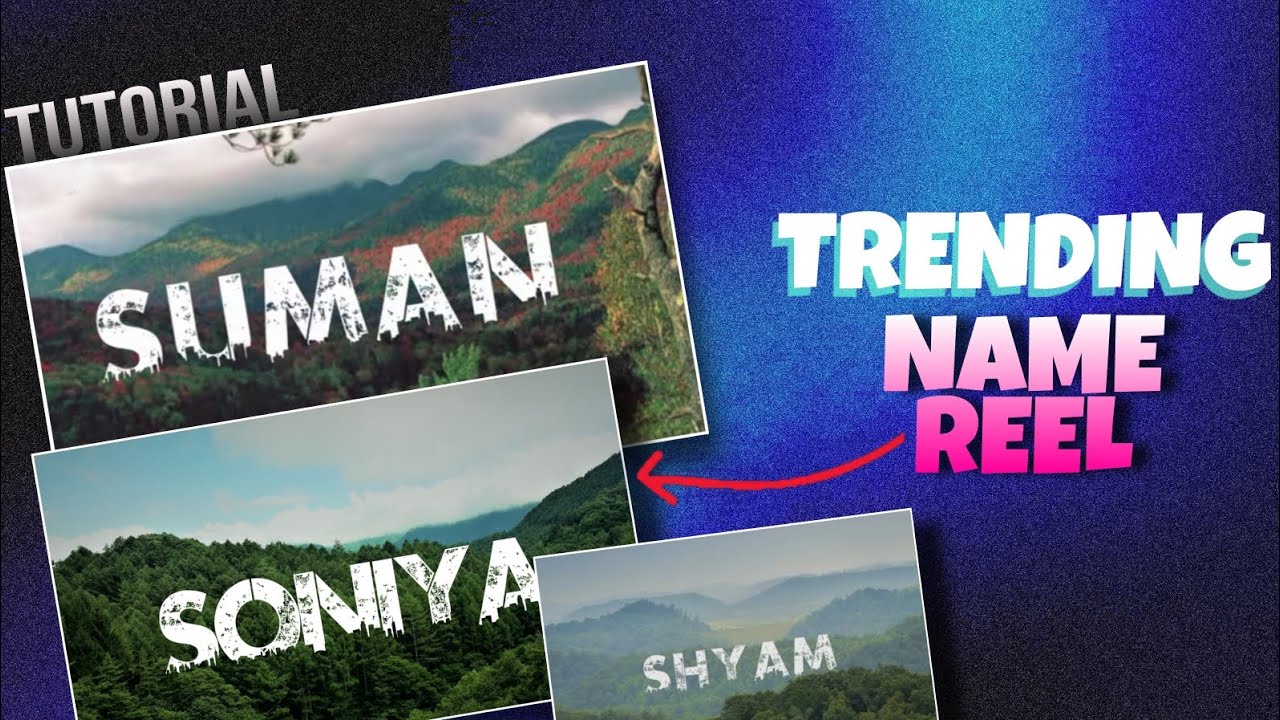 Viral Name Reel Urban Jungle Name Reel Tutorial All Link In viral-name-reel-urban-jungle-name-reel-tutorial-all-link-in