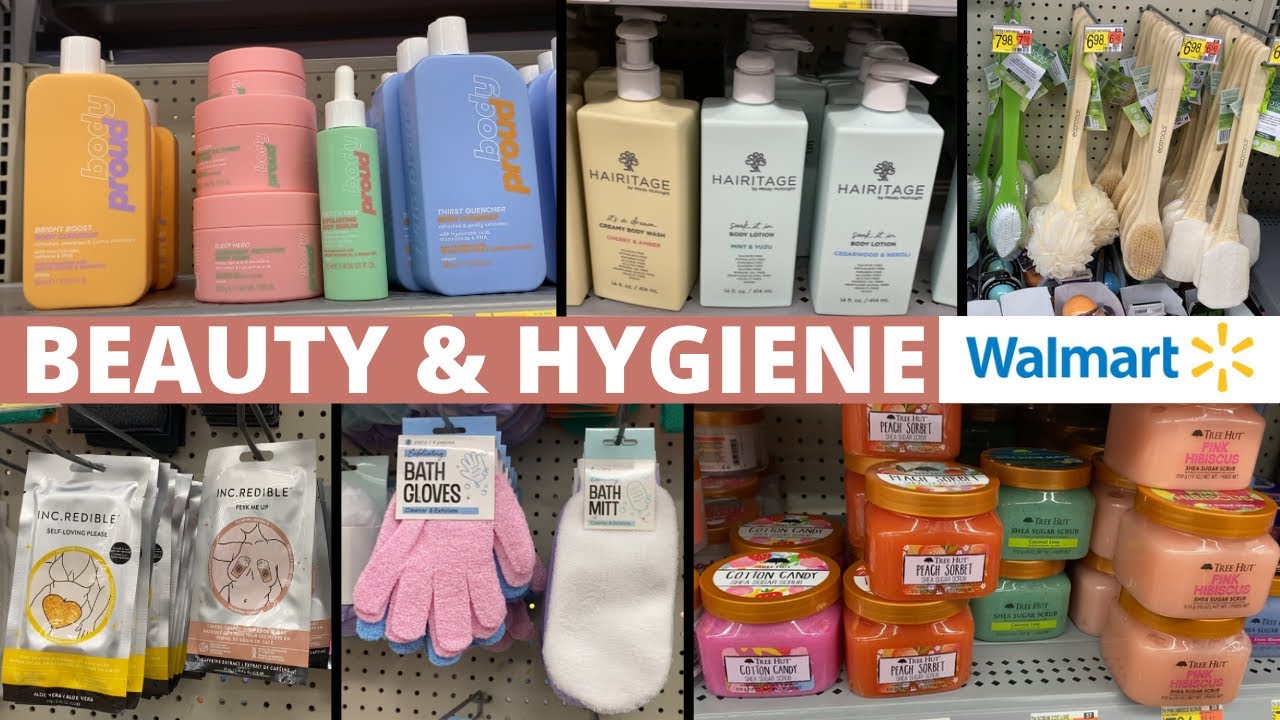 💄WALMART BEAUTY & HYGIENE PRODUCTS AISLE‼️WALMART SHOP WITH ME | BEAUTY ...