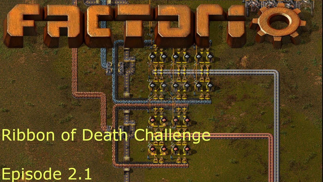 Factorio - Ribbon of Death - RECAP - Episode 2.1 - Ribbon World - YouTube
