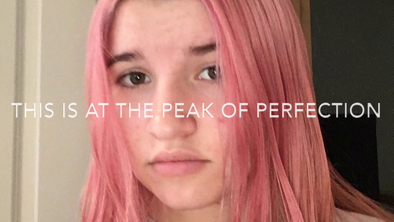 My Hot Pink Hair Fading - YouTube