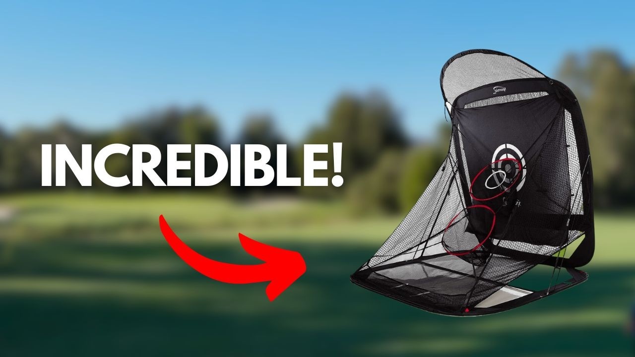 Transform Your Spornia Golf Net Into A Home Golf Simulator - YouTube