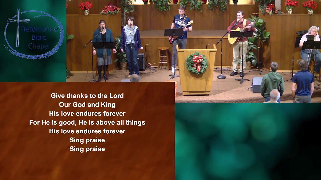 Tieton Drive Bible Chapel 01-25-2026 Family Bible Hour Service - YouTube