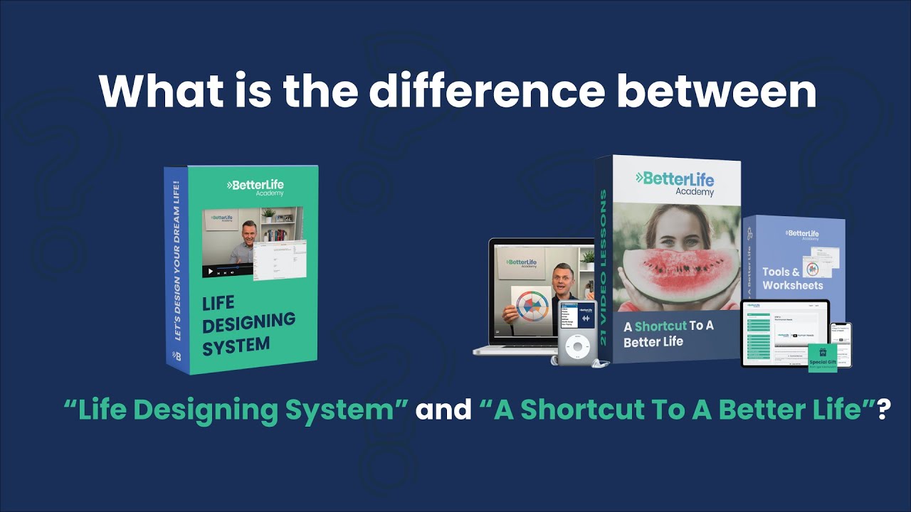 What is the difference between “Life Designing System” and “A Shortcut ...