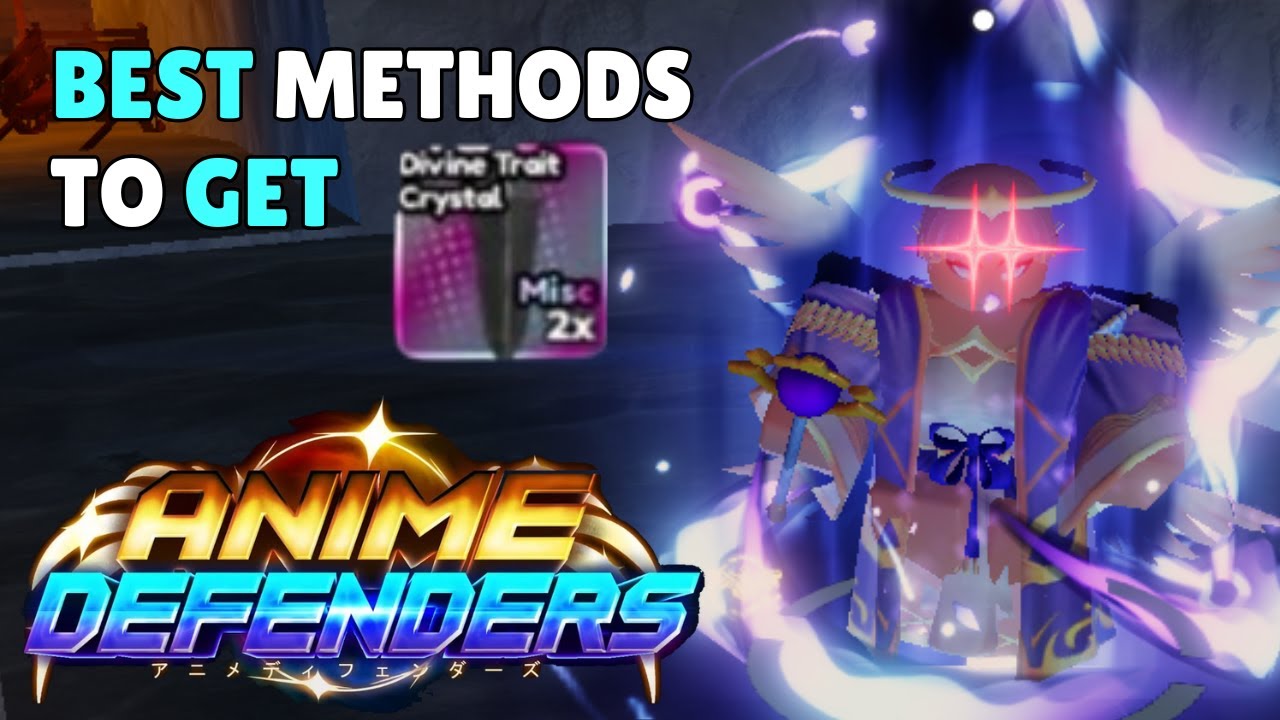 FASTEST DIVINE TRAIT CRYSTAL FARM In Update 7 Anime Defenders ! - YouTube