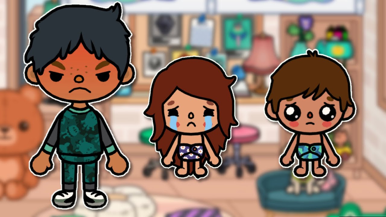 The Twins Got Sick 🤒🤧😭 With Voice Toca Life World Youtube