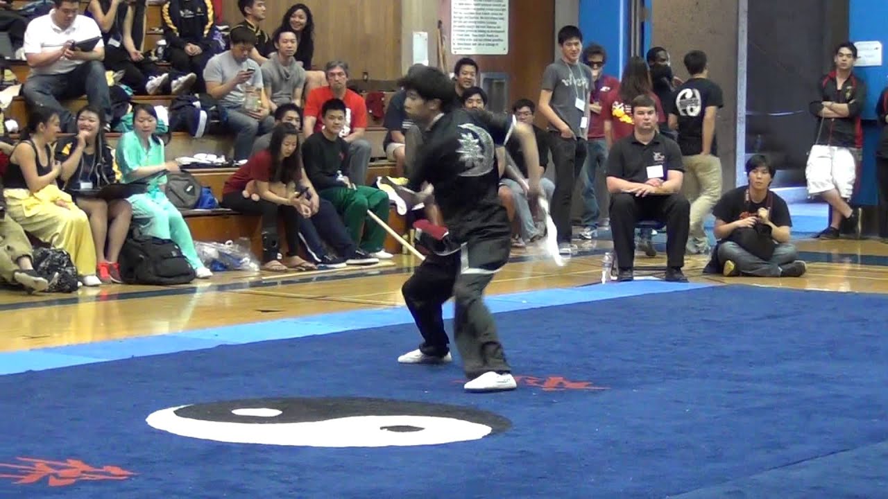 2013 Wushu Collegiates - Calvin Lu JS - YouTube