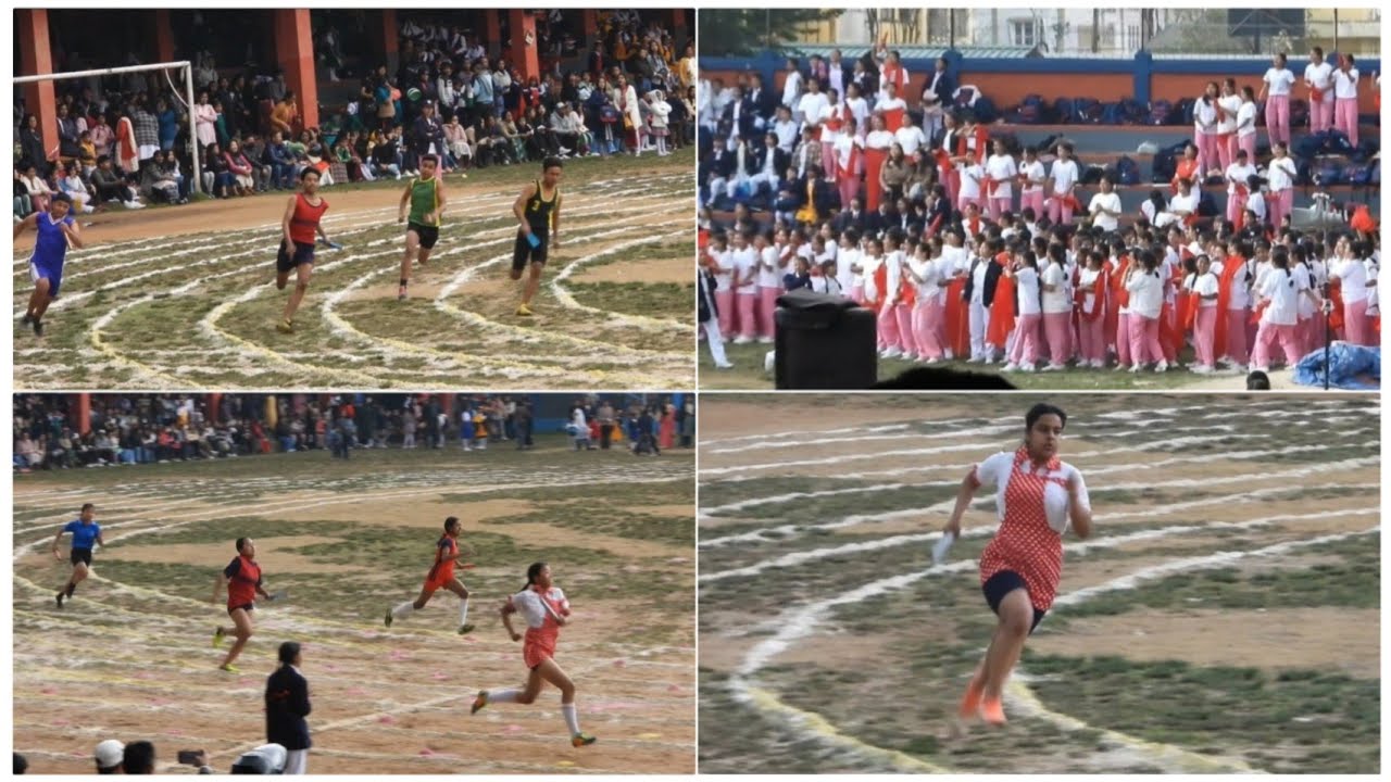 Inter-School Boys & Girls 4×100m Relay Race || St. Mary's School Sports ...
