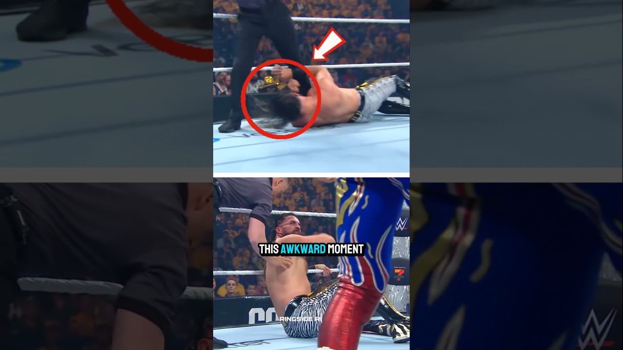 Did You Catch this Awkward Moment at Crown Jewels?