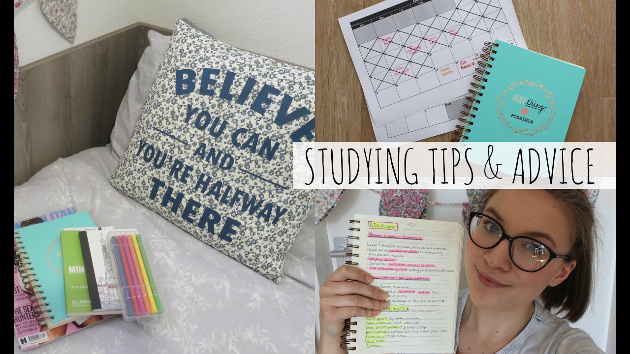 Studying for Exams | Tips & Advice 2016 - YouTube
