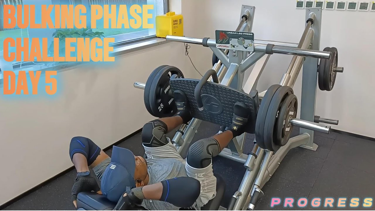 Bodybuilding Gym Challenge Bulking Phase Workout Day 5 of 60 #Workout # ...