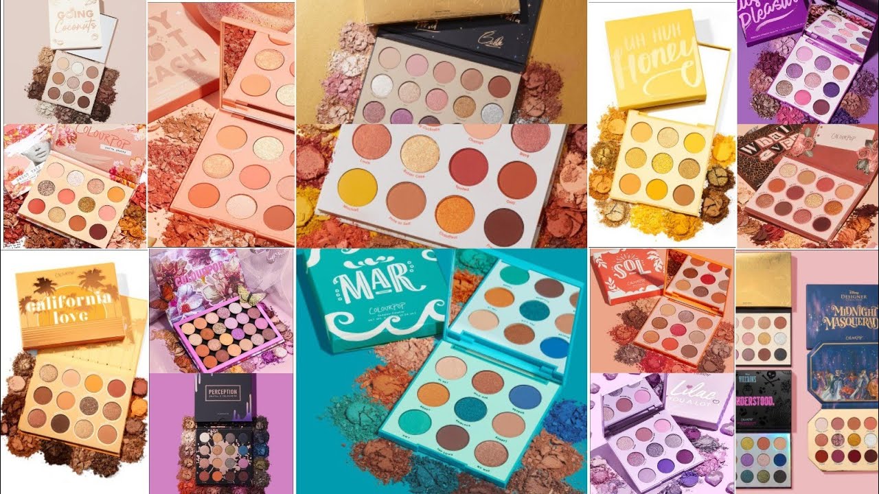 ColourPop Eyeshadows Palettes | Colourpop In a Trance Eyeshadow Palette ...
