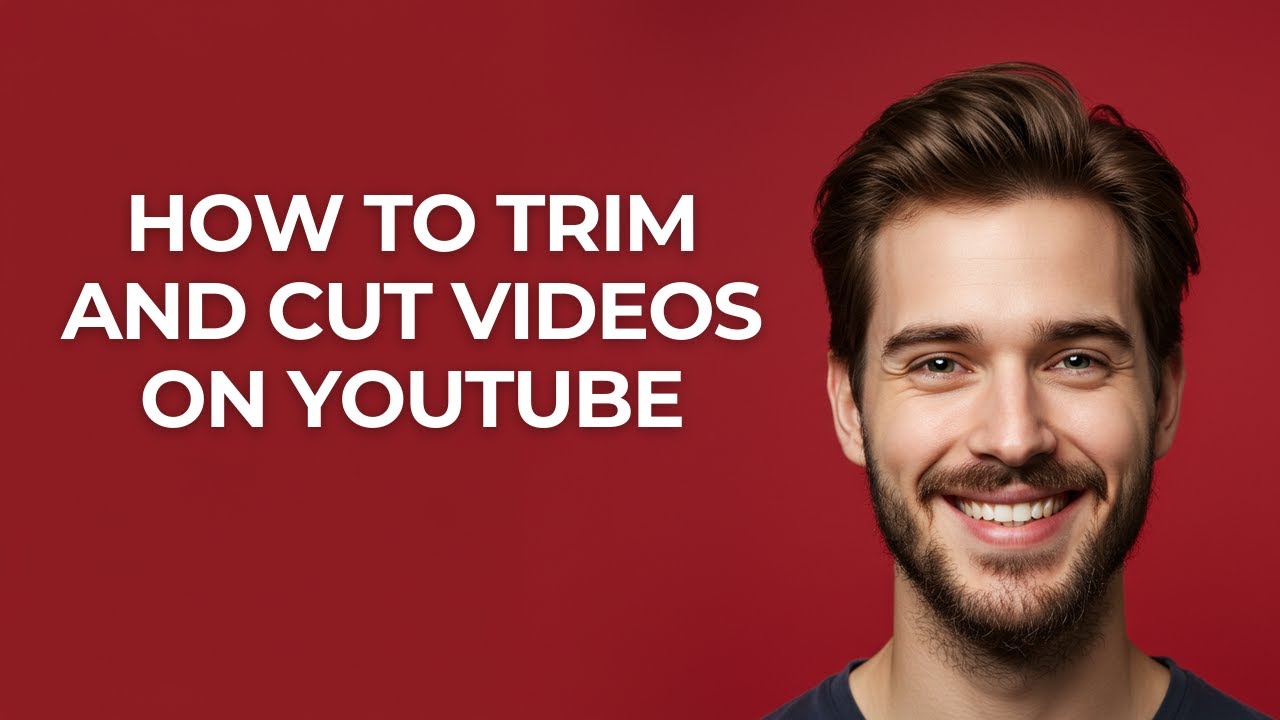 How To Trim and Cut Videos On YouTube - GUIDE! - YouTube
