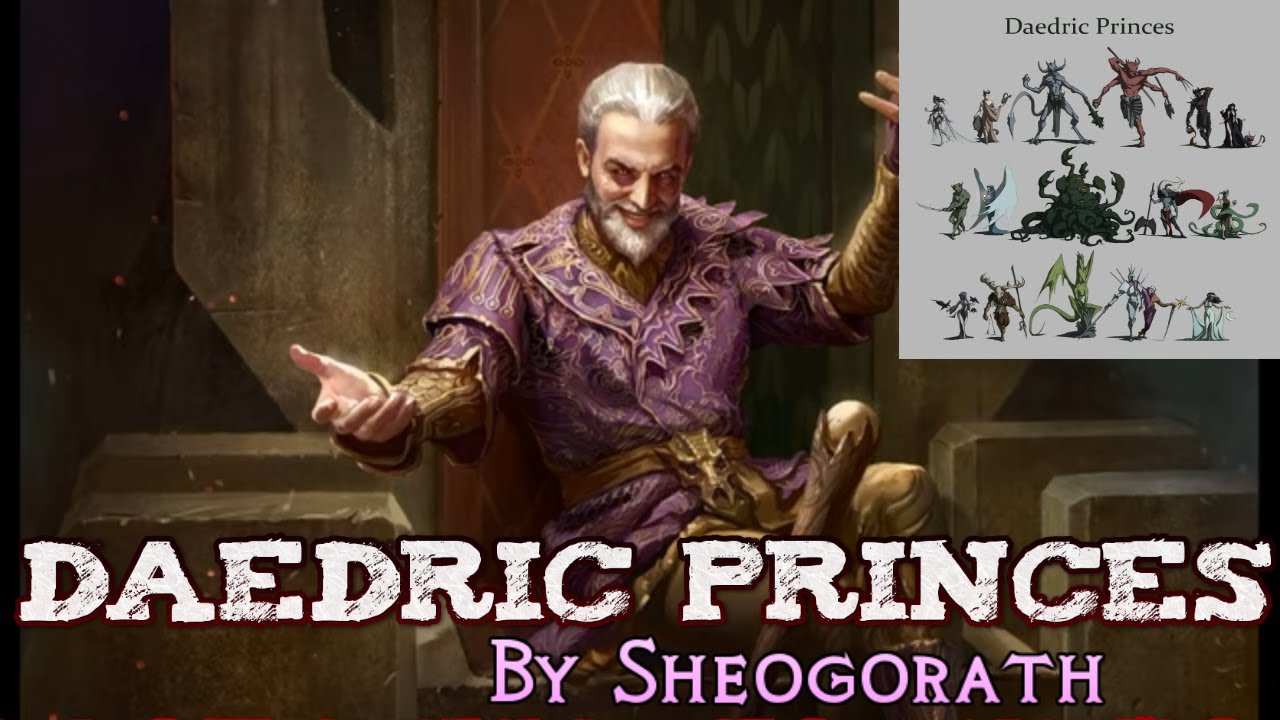 Sheogorath Helps You Pick Daedric Princes - YouTube