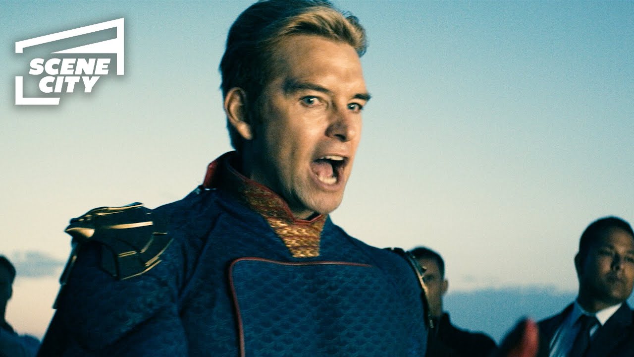 The Boys: Homelander Mourns on the News (Antony Starr, Dominique ...
