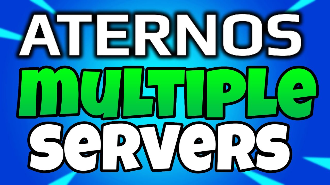 How To Get Multiple Servers On 1 Aternos Account! (Aternos Tutorials 2021) - YouTube