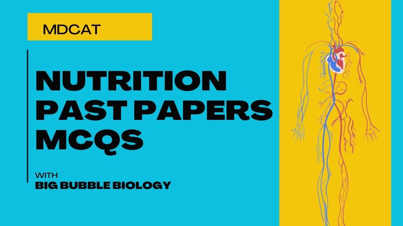 Nutrition MCQs for MDCAT/ NUMS | Most Repeated Questions with Answers ...