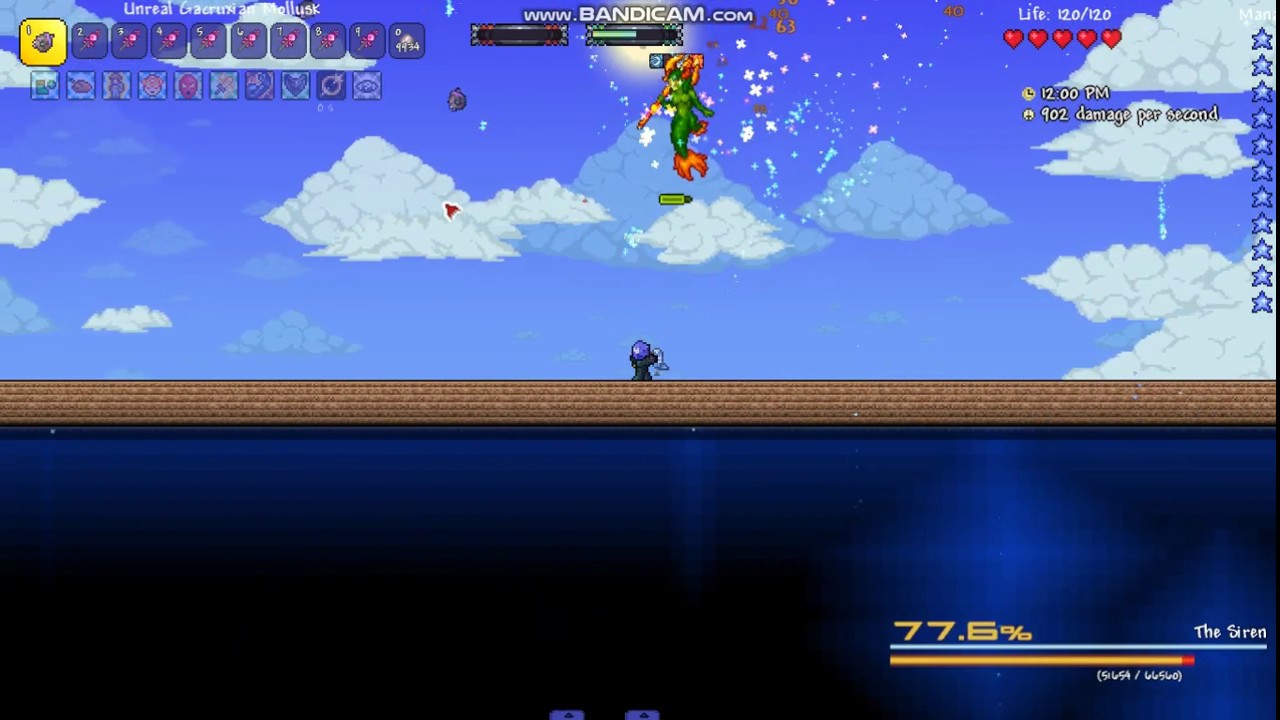 Terraria Calamity mod | Siren and Leviathan Nohit Revengeance - YouTube