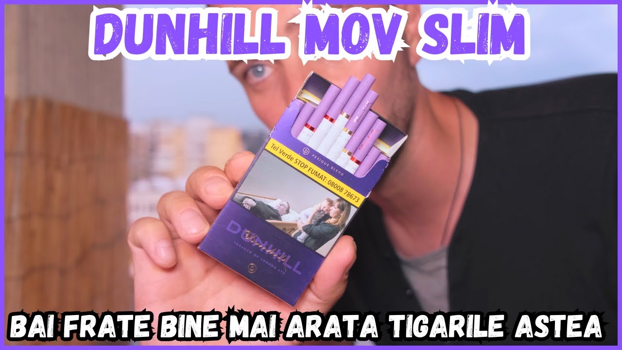 DUNHILL SIGNATURE NO.6 / SLIM MOV - Sunt Bunicele Dar Imi Place Mai ...