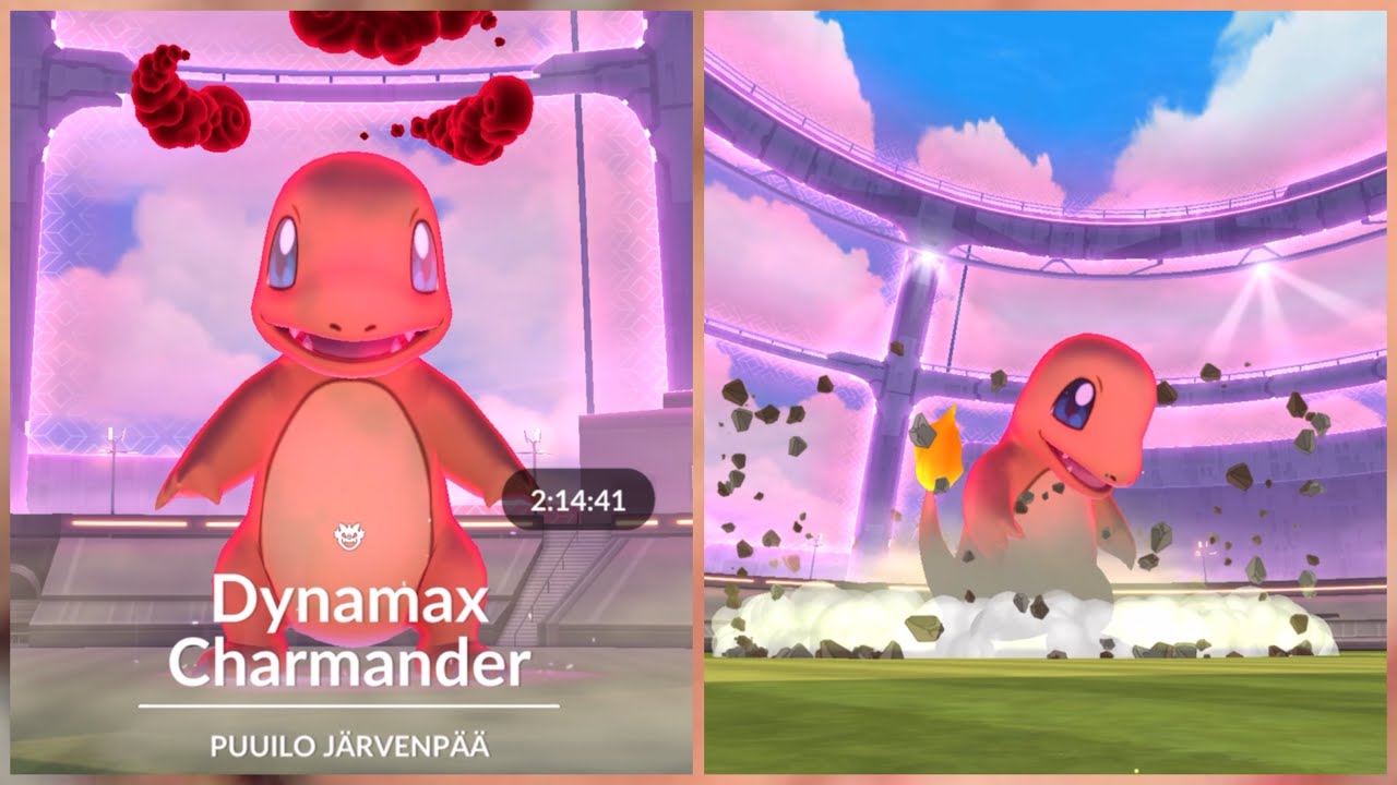 Pokemon GO - Max Battle - Dynamax Charmander (iPhone 15 Pro Max ...