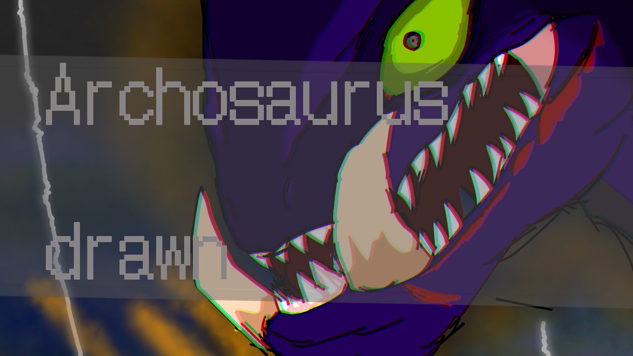 drawn Archosaurus |medibangpaint| - YouTube