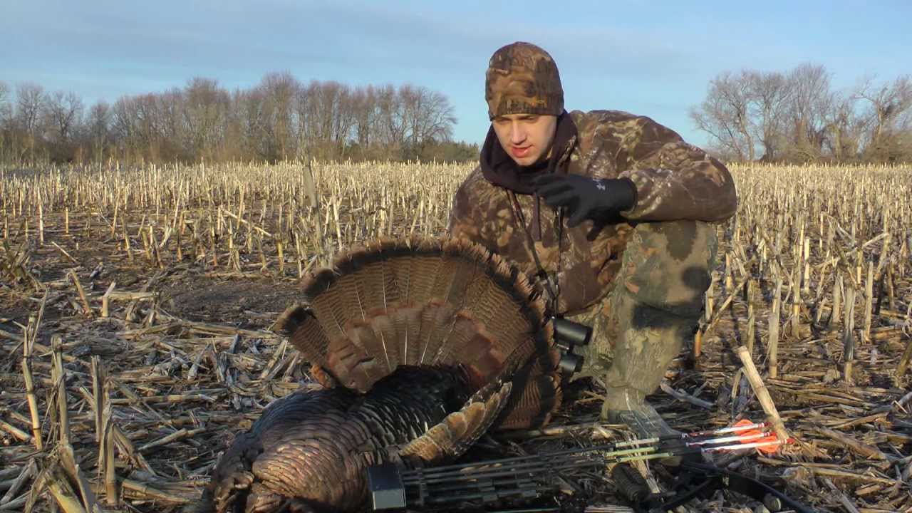 Double-Bearded Boss Turkey Bow Kill! - YouTube