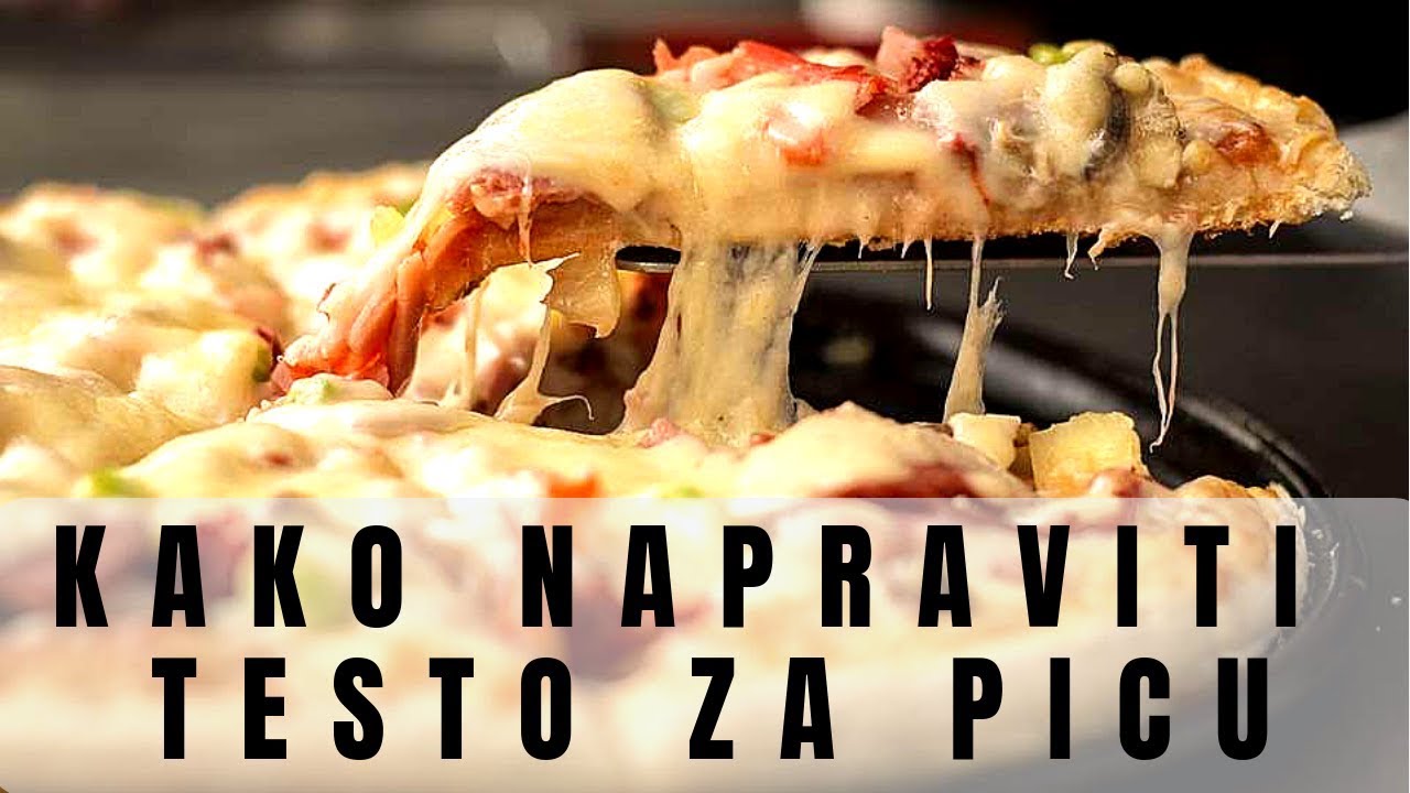TESTO ZA PICU/PIZZA DOUGH - YouTube