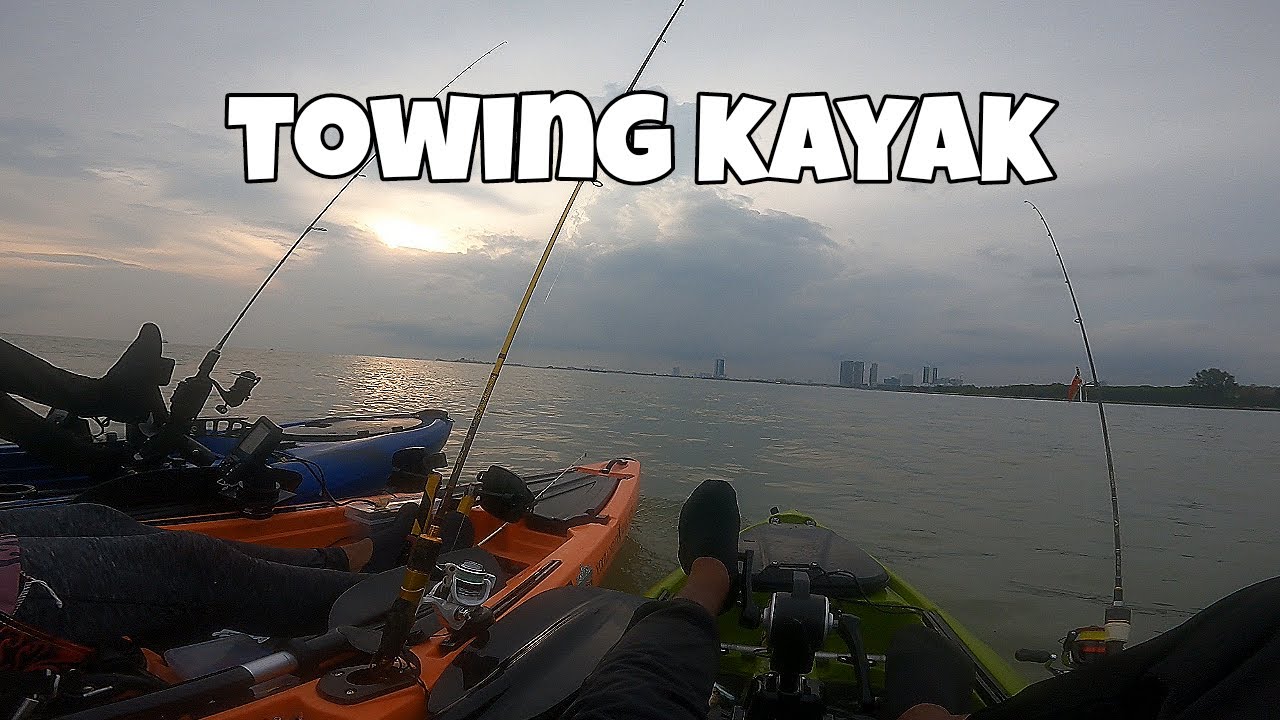 2 Kali Ikan Amik Jig & Cara Towing Kayak Ke Darat - Kayak Fishing - YouTube