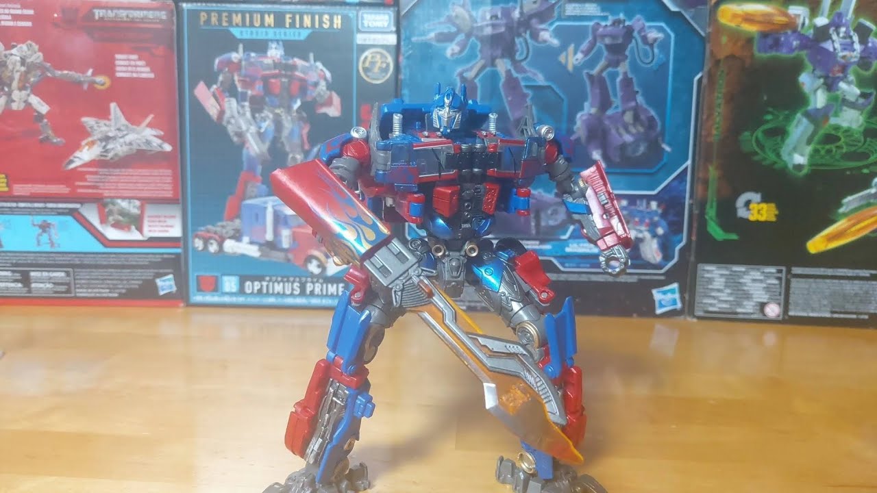 옵티머스 프라임 스톱모션 (Optimus Prime Stop motion) - YouTube