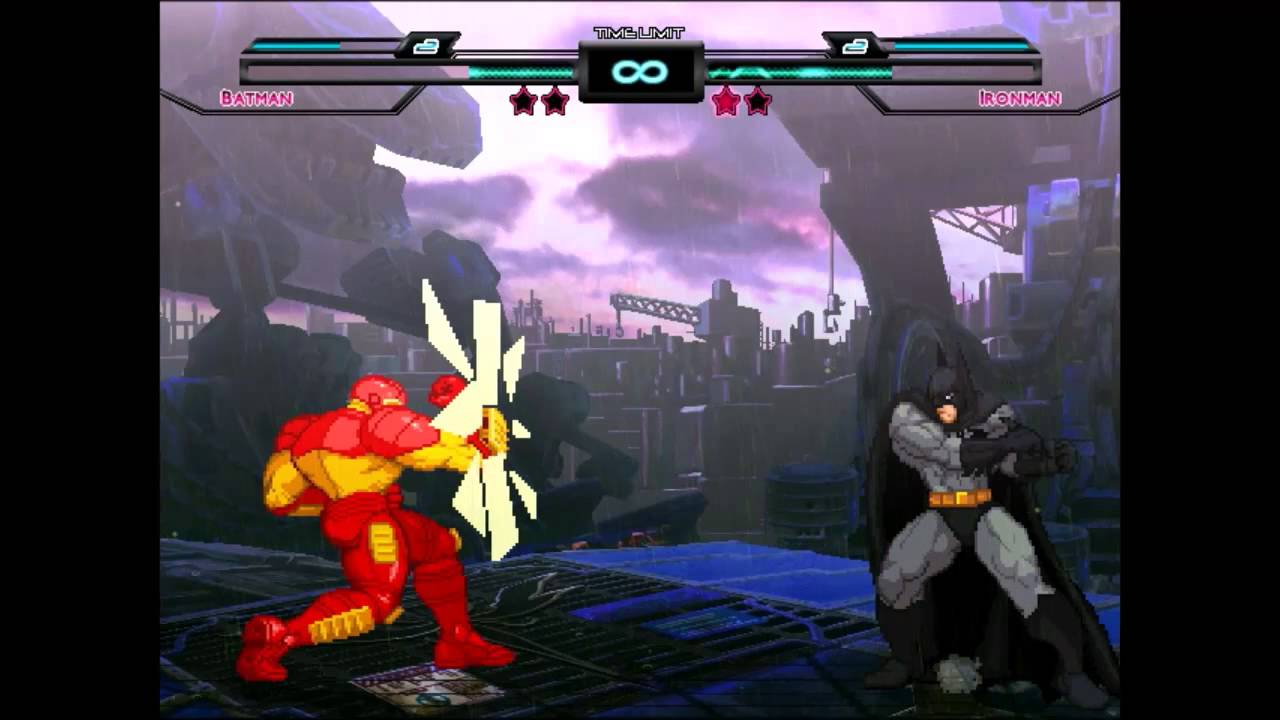 Mugen: Crossover Evolution - Batman vs Ironman - YouTube