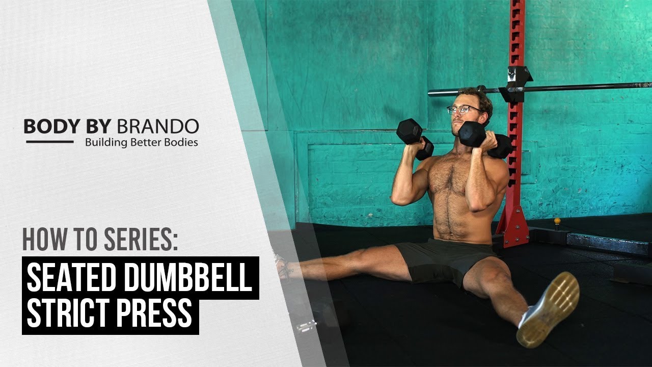 Seated Double Strict Press - YouTube